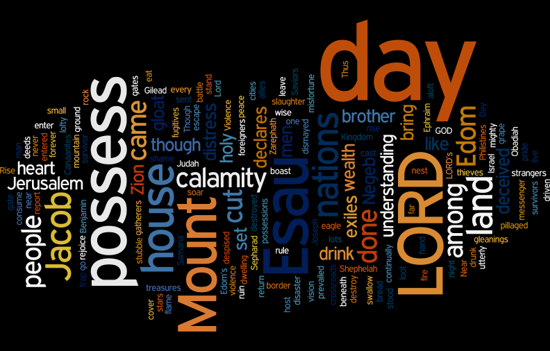 Obadiah – The Scripture Says